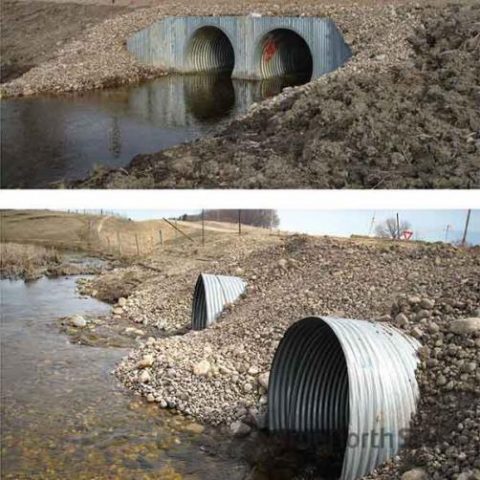 Ransom County Crossing FEMA Repair - TrueNorth Steel