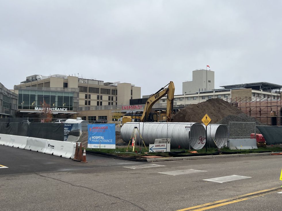 Mercy Hospital Ambulance Bay Expansion - TrueNorth Steel