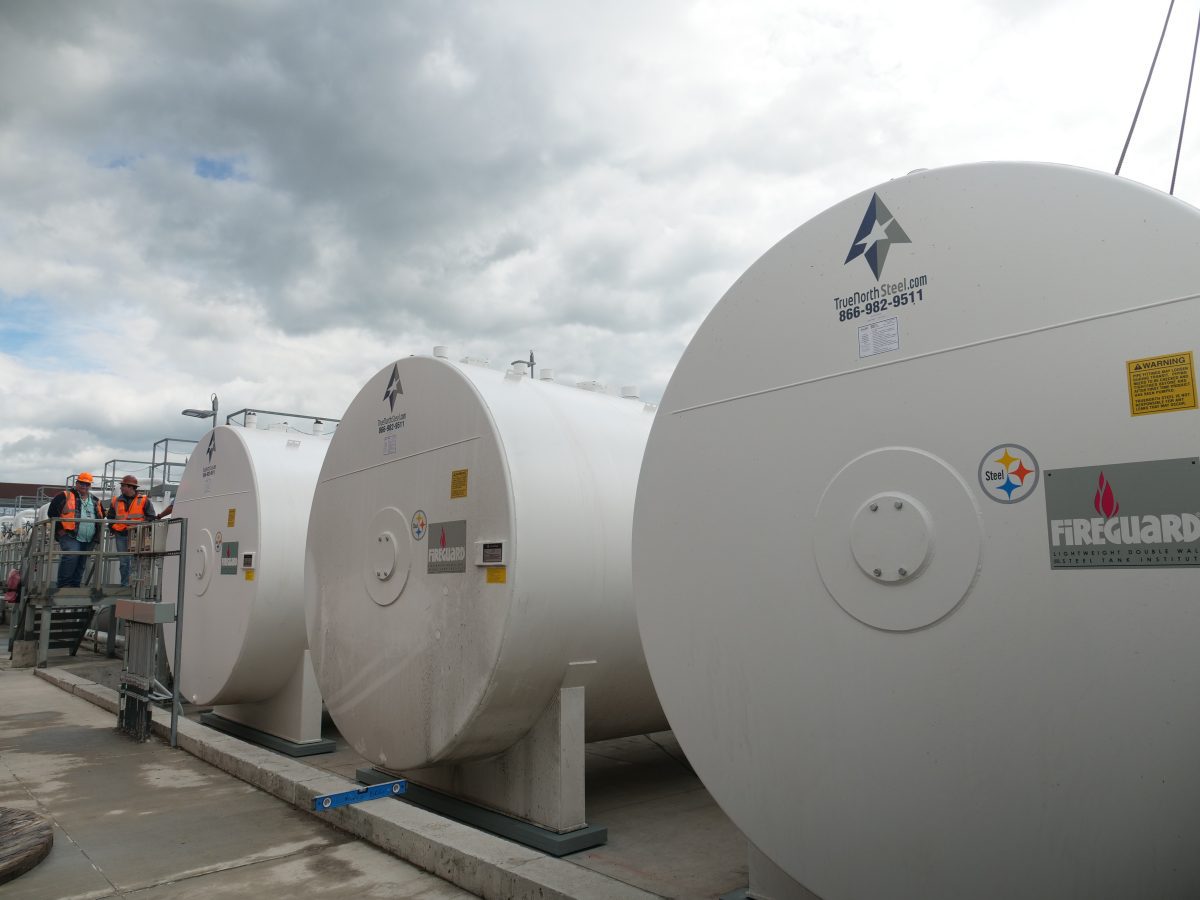 Jackson Hole Airport Fireguard Tanks